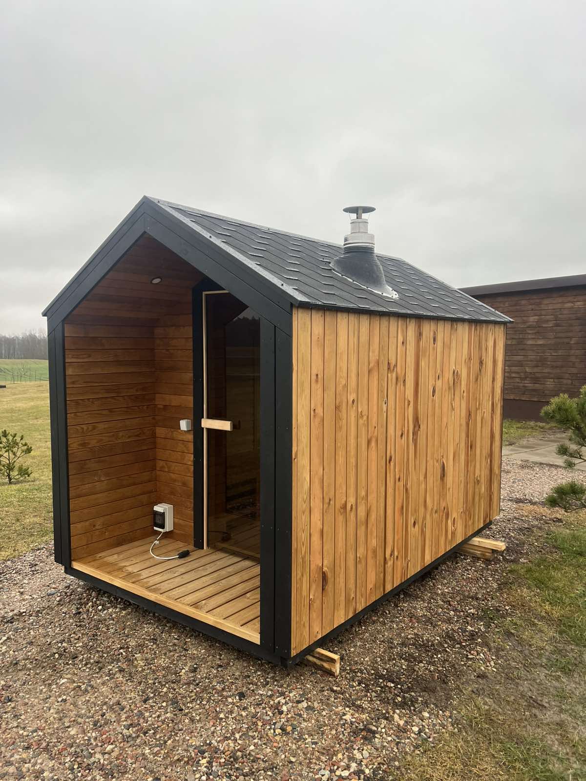 Drevená sauna modulový House 3,10 x 2,10m